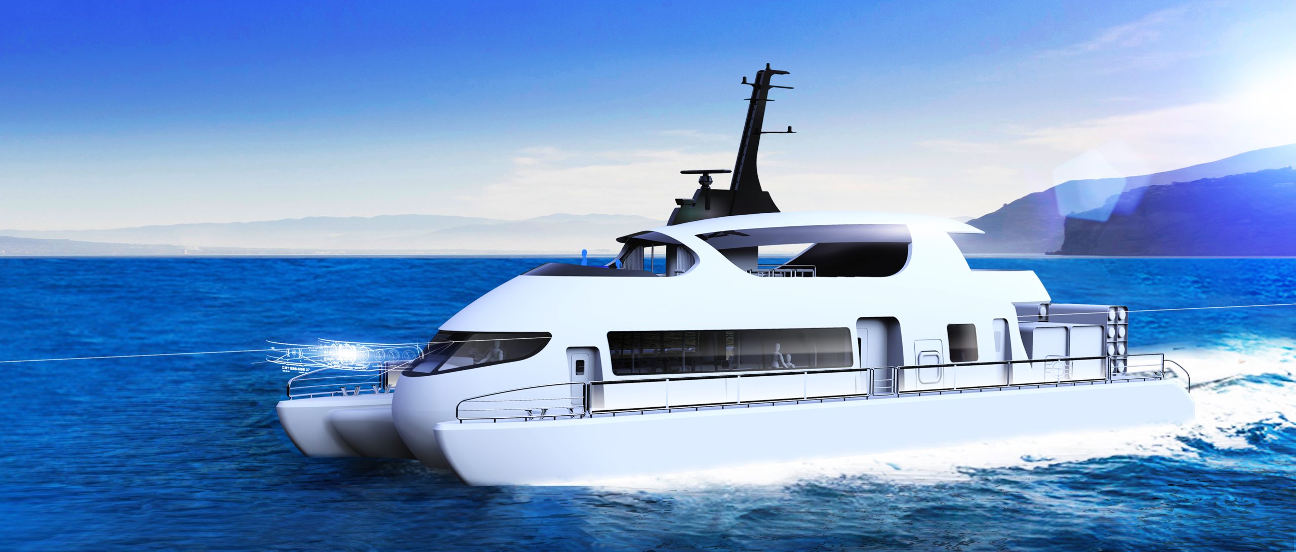Gallery | HANARIA｜Japan’s First Passenger Vessel Utilizing Hydrogen and Biodiesel Fuel